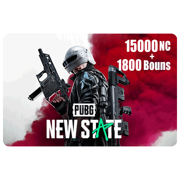 Elryan: PUBG New State - 15,000NC + 1,800 Bonus