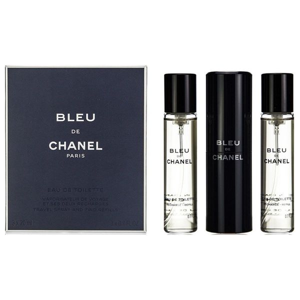 Elryan: Bleu de Chanel EDT Twist & Spray 3*20ml - Chanel