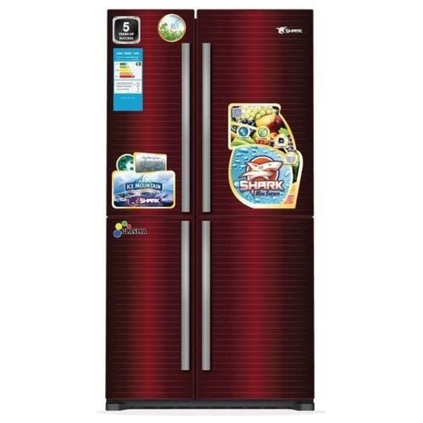 Elryan: Shark BCD-828 - 26ft - French Door Refrigerator - Red