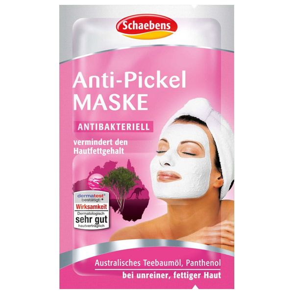 Elryan: Schaebens Anti-Pickel Against Pimples and Blackheads Face Mask Elryan: Schaebens Anti-Pickel Against Pimples and Blackheads Face Mask
