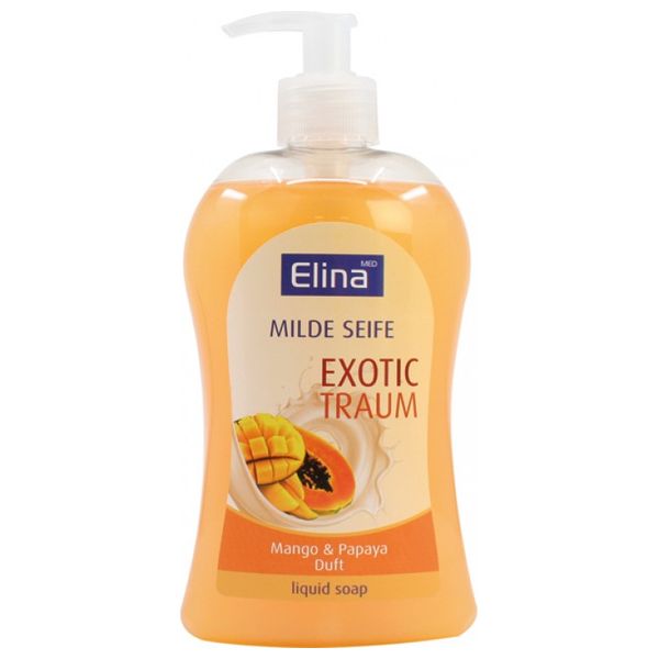 Elryan: Elina med Mango & Papaya Liquid Soap, 500ml