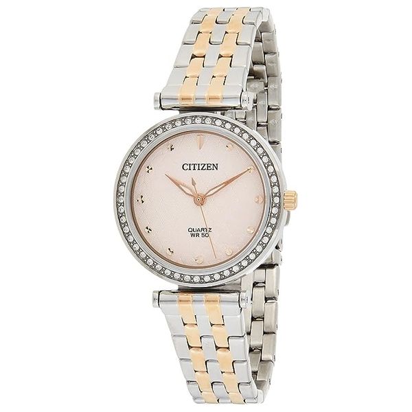 Elryan: Citizen Watch ER0218-53X For Women - Analog Display, Stainless ...