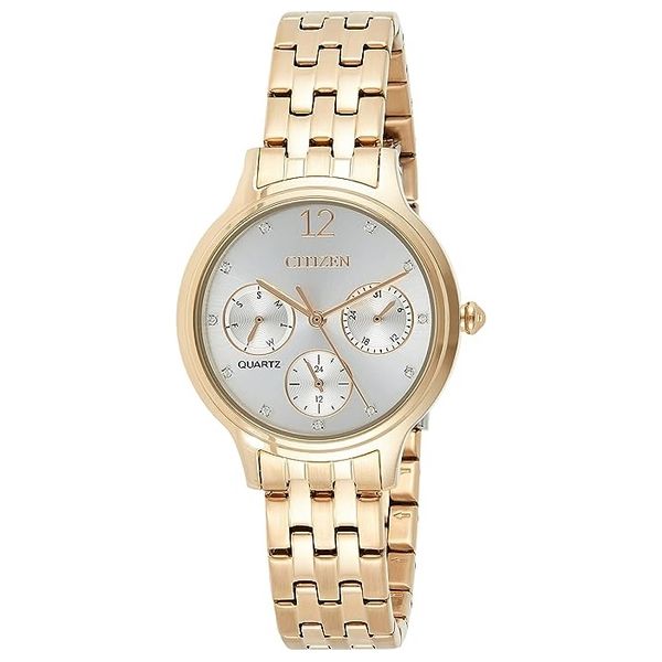 Elryan: Citizen Watch ED8183-54A For Women - Analog Display, Stainless ...