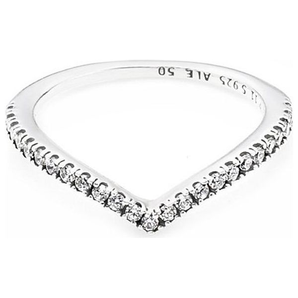 Elryan: Pandora Pointed Shape Women Ring - Silver