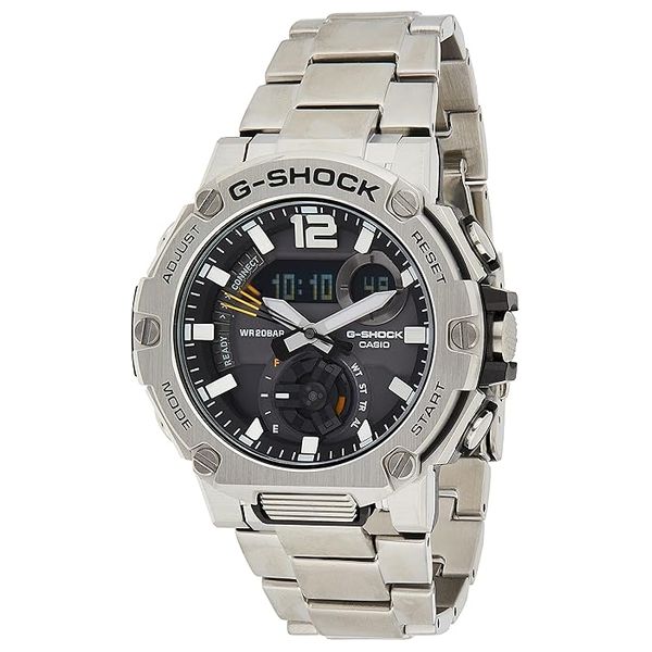 Elryan: Casio Watch GST-B300E-5ADR For Men - Analog Display, Stainless ...
