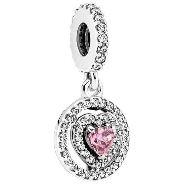 Elryan: Pandora Heart Shape Medal - Pink