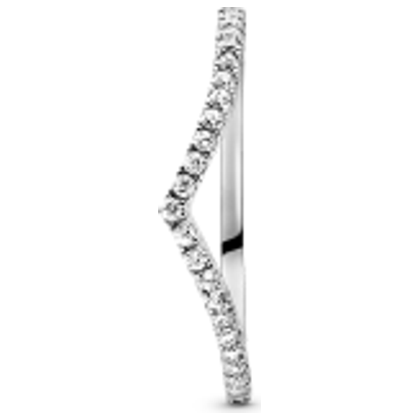 Elryan: Pandora Pointed Shape Women Ring - Silver