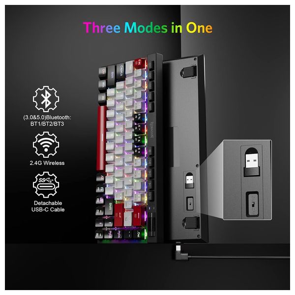 Elryan: Redragon K635 - Gaming Wireless Keyboard