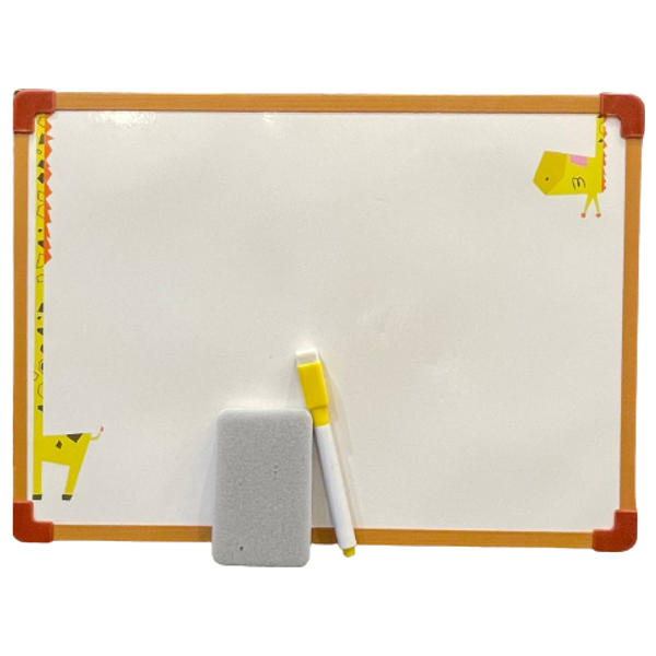 Elryan: Kids Double-Faced White Board - White