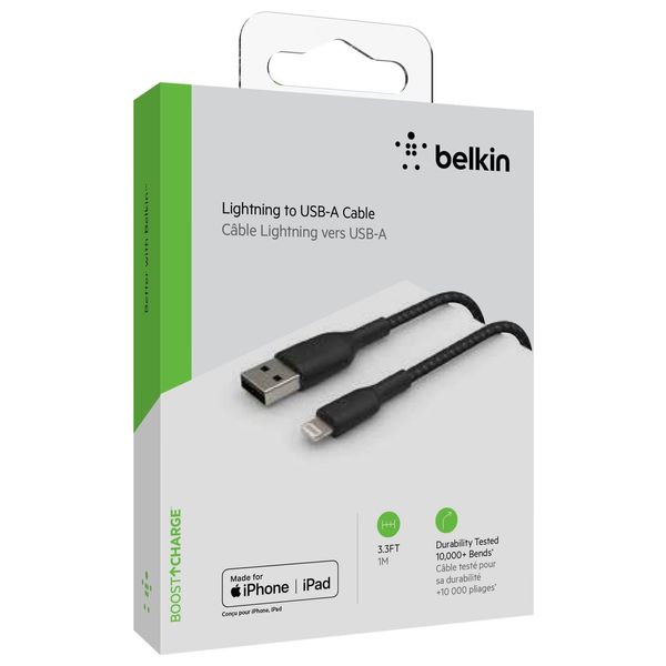 Elryan: Belkin CAA002bt1MBK - Cable For IPhone - 1m