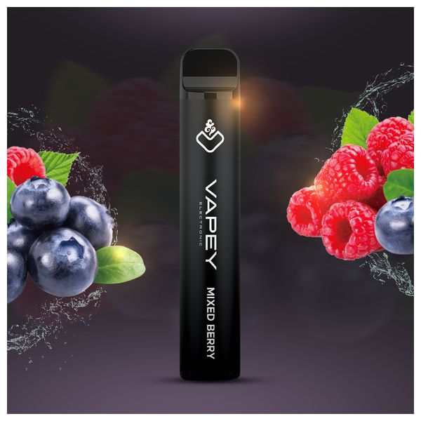 Elryan: VAPEY Mixed Berry Vape - 1500puffs