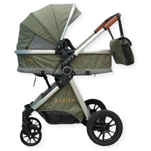 Elryan: Kidilo Baby Stroller - Green