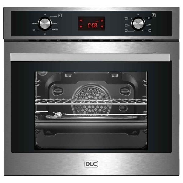 Elryan: DLC F-EOSG64L-ES - Built-In Electric Oven - 64L - Silver