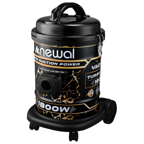 Elryan: Newal VAC-5000-02 - 1800 W - Drum Vacuum Cleaner - Black