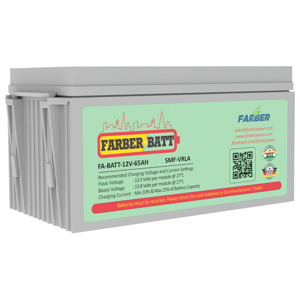 Elryan: Farber SMF BATT 12V/65AH - UPS Battery - 12V-65AH