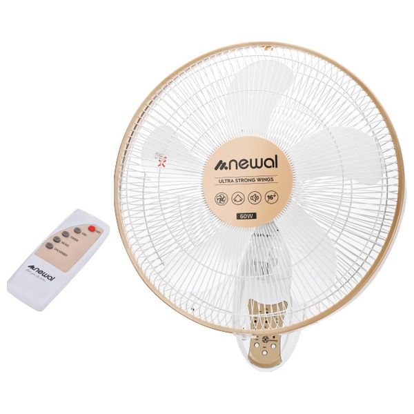 Elryan: Newal FAN-313 - Wall Fan - 60W - 3Speed - Beige