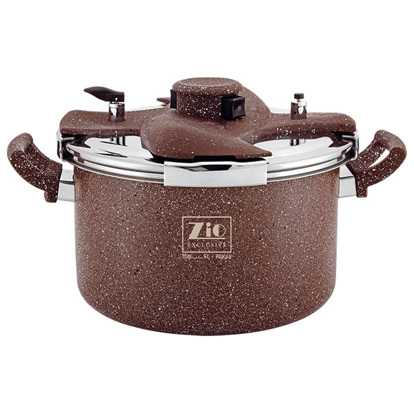 Elryan: Zio Z-1605 - Pressure Cooker 5 Liter - Brown