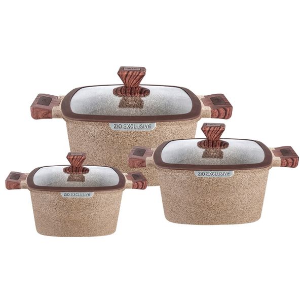 Elryan: Zio Cookware Set - 3 piece