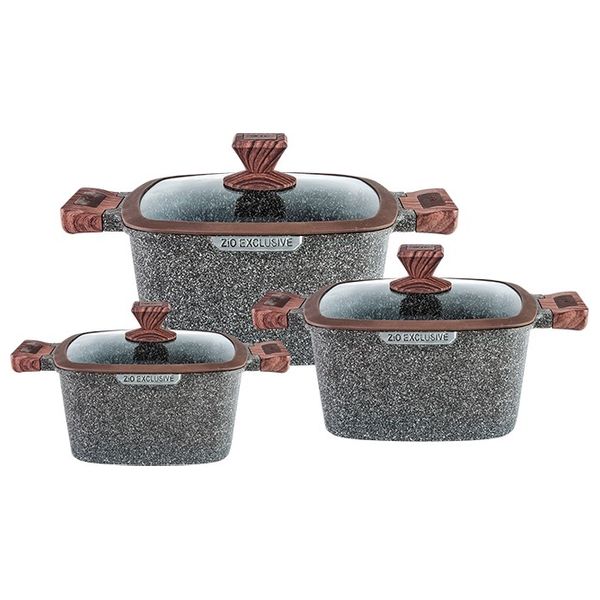 Elryan: Zio Cookware Set - 3 piece