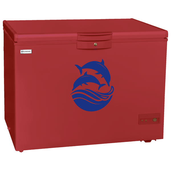 Elryan: Hyundai HBM-1000F - 10ft - Chest Freezer - Red