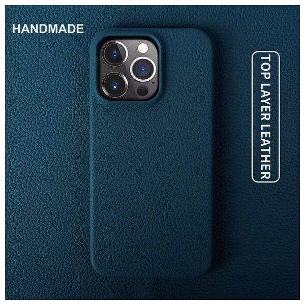 Elryan: Fashion Case Mobile Cover For iPhone 16 Pro - Blue