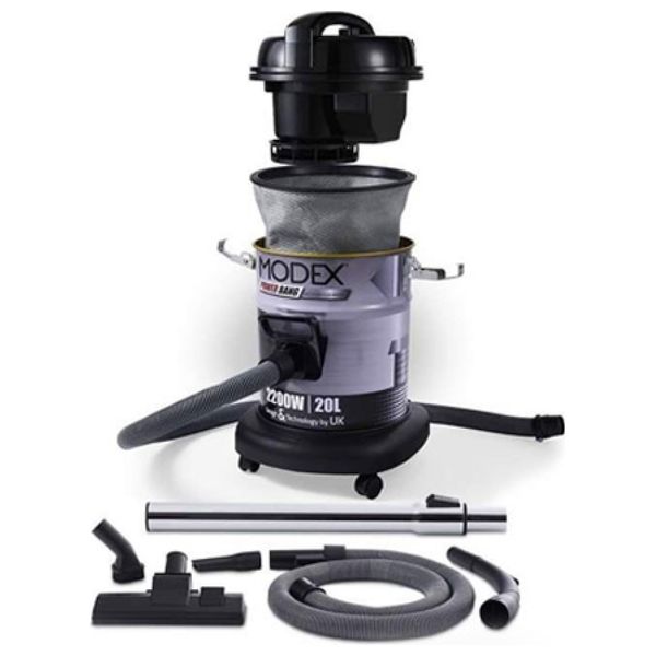 Elryan: Modex VC1220 - 2200W - Drum Vacuum Cleaner - Black