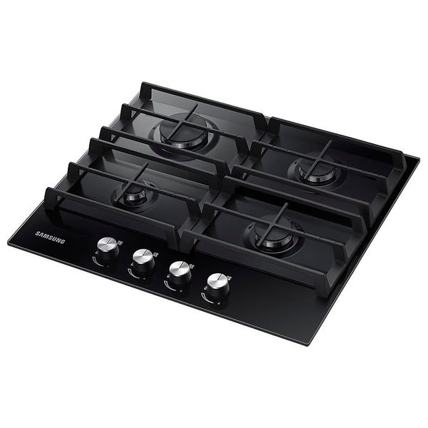 Elryan: Samsung NA64H3010AK - 4 Burners - Built-In Gas Cooker - Black