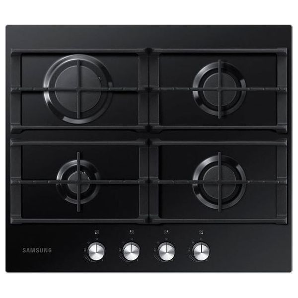 Elryan: Samsung NA64H3010AK - 4 Burners - Built-In Gas Cooker - Black