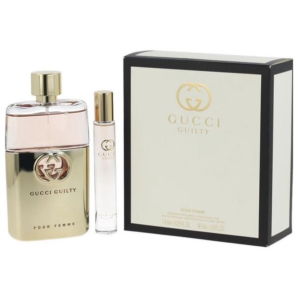Elryan: Gucci Guilty Pour Femme Travel Set 2 Pieces - Gucci