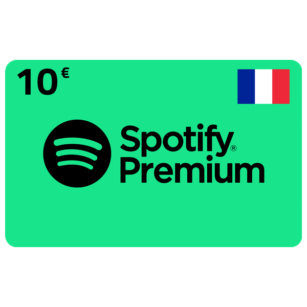 Elryan: Spotify Card 10€ for France accounts