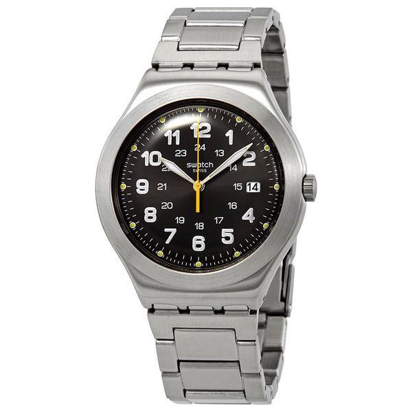 Elryan: Swatch Watch YWS439G For Men - Analog Display, Stainless Steel ...