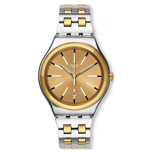 Elryan: Swatch Watch YWS421G For Men - Analog Display, Stainless Steel ...