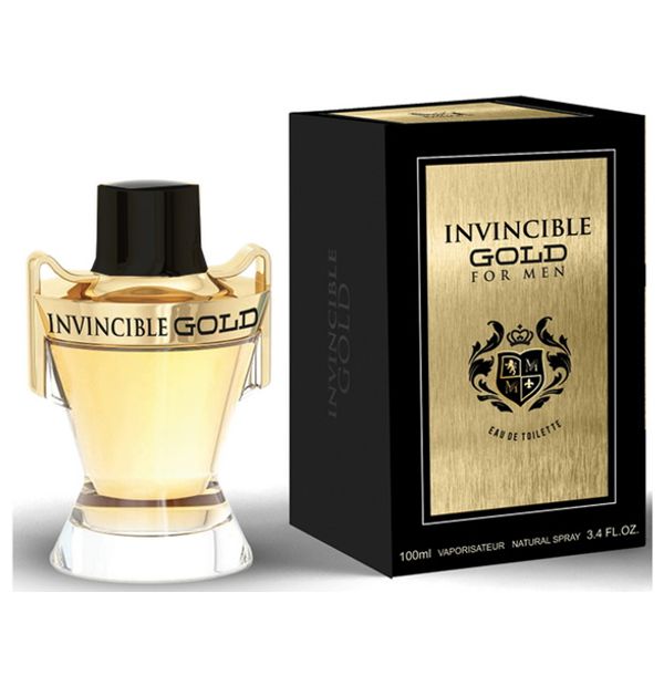 Invincible Gold by Hertz for Men - Eau de Parfum, 100ml