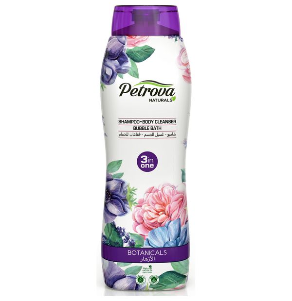 Petrova Naturals Shampoo Body Cleanser Botanicals, 800ml