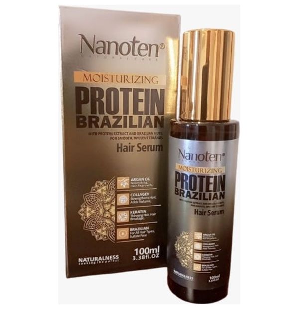 Nanoten Moisturizing Protein Brazilian Hair Serum - 100ml