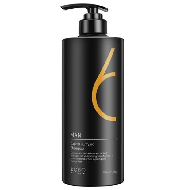 Kobo Shampoo Capital Purifying For Men, 750ml