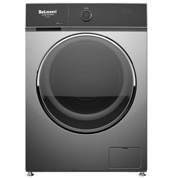 DeLmonti DL515-S - 9Kg - Front Loading Washing Machine - Silver