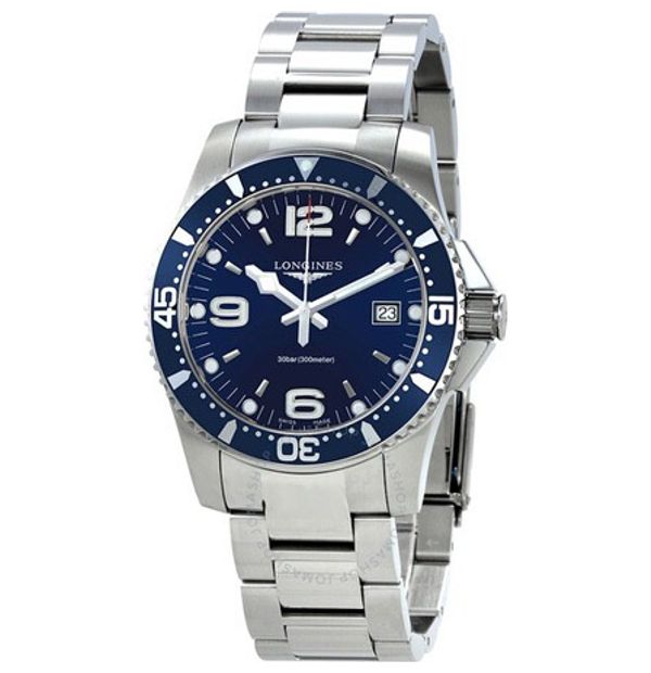 Longines Watch L37404966 For Men - Analog Display, Stainless Steel Band ...