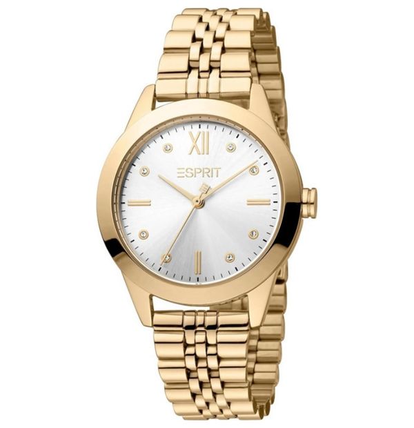 Esprit Watch Es1l317m0065 For Women - Analog Display, Stainless Steel ...