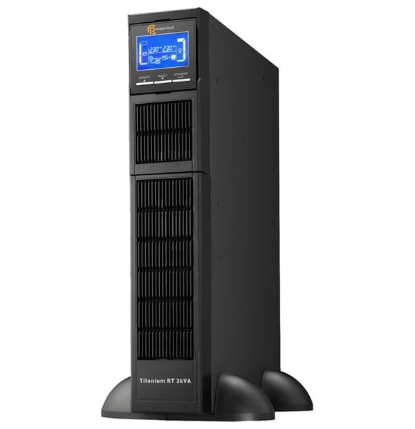 POWER SOLID UPS - POU3KR6B9A - 3 KVA - Black