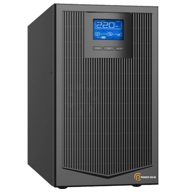 POWER SOLID UPS - POU3K6B9K - 3 KVA - Black