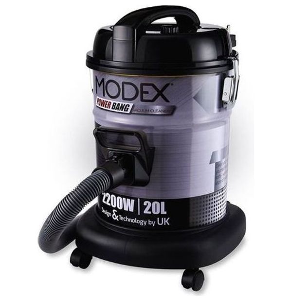 Modex VC1220 - 2200W - Drum Vacuum Cleaner - Black