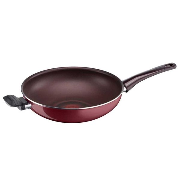 Tefal D5022552 - Frypan 30Cm - Red Claret